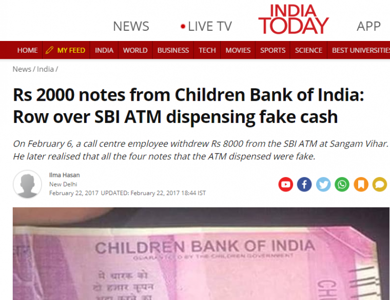 Fact-Check: Video of counterfeit Indian currency printing in Pakistan ...