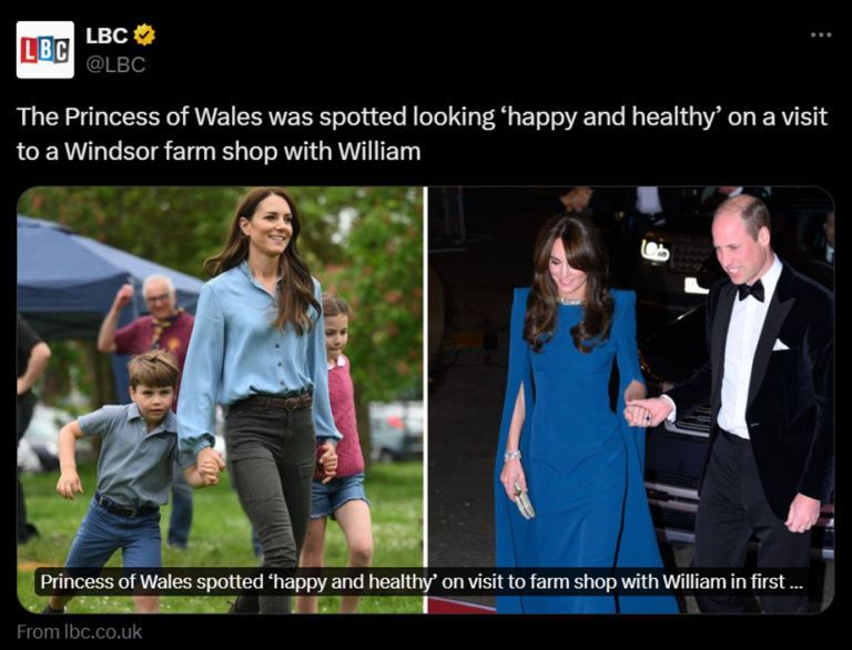 Fact Check: Was Kate Middleton spotted in Windsor Farm Shop? - DFRAC ...