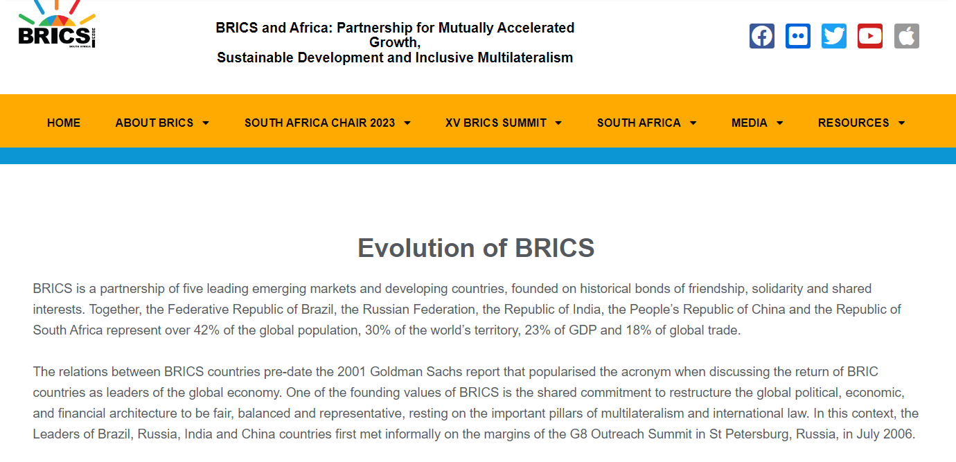 Fake Claim of India's Expulsion from BRICS by China goes Viral - DFRAC_ORG