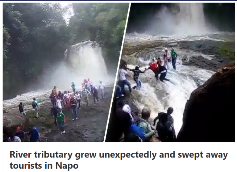 Did the viral Waterfall Tragedy occur in India? Read the reality ...