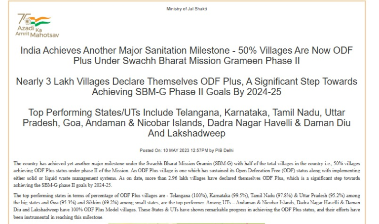 Fact-Checking the Viral Infographic on Open Defecation - DFRAC_ORG