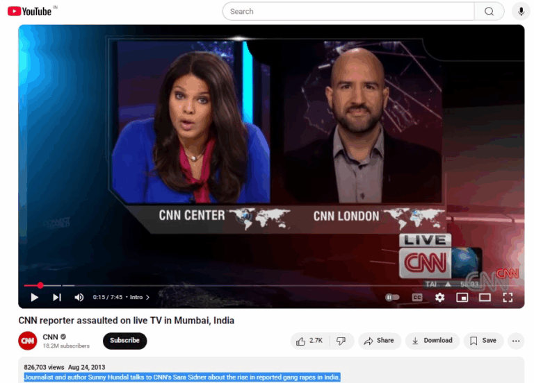 CNN reporter rape claim in India is false—here’s the truth